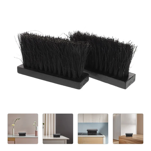 2PCS FIREPLACE BRUSH for Cleaning Ash Soot and Wood Burning Stoves ...