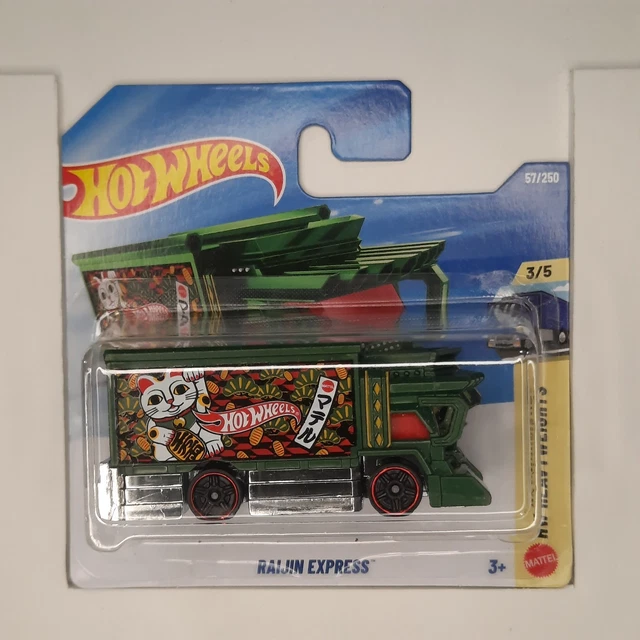 HOT WHEELS MATTEL 2026 Raijin Express 57/250 HW Heavyheights 3/5 EUR 3 ...