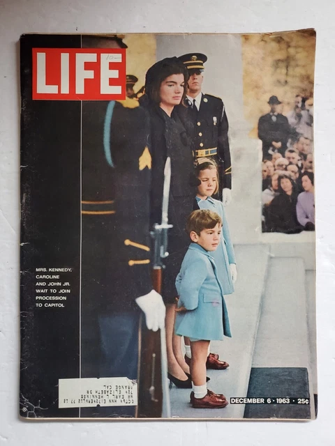 LIFE MAGAZINE DEC 6, 1963. John F Kennedy Funeral. Vol.55 Issue 23 £7. ...