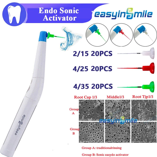 ENDODONCIA ULTRASONIC IRRIGATOR Endo Sonic Activator Root Canal clean ...