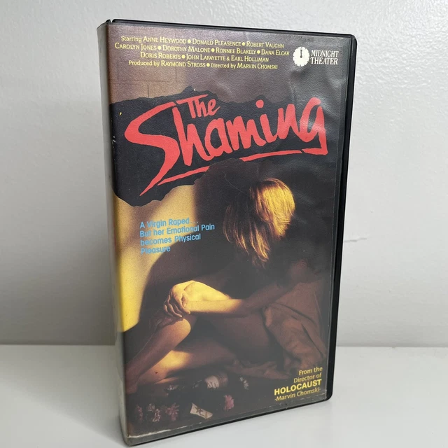 THE SHAMING (AKA - Secret Yearnings) VHS RARE Donald Pleasence Midnight ...