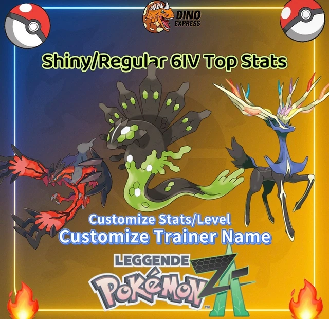 XYZ LEGENDARY Bundle🔥Pokemon Legends ZA Z-A 6IV Pokémon🚀 £2.09 ...