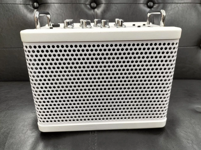 AMPLI GUITARE NUMÉRIQUE LOUIS LGA-15DIGI/WH 15W Bluetooth Looper blanc ...
