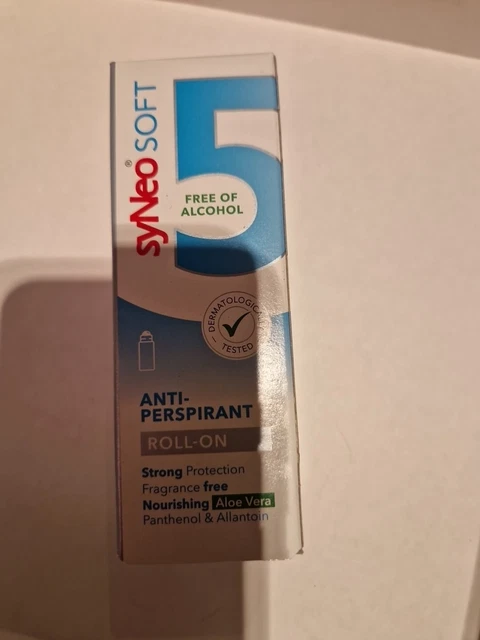 SYNEO 5 SOFT Antitranspirant Roll-On ohne Alkohol für Damen und Herren ...