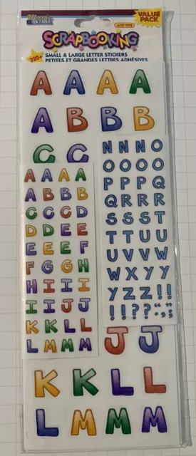 MEMORIES FOREVER ALPHA Stickers ABC Alphabet Number Symbols Block ... MEMORIES FOREVER ALPHA Stickers ABC Alphabet Number Symbols Block ...