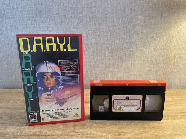 *VERY RARE* D.A.R.Y.L.-VHS Video, RCA Columbia Big Box, Ex-Rental 1985 ...