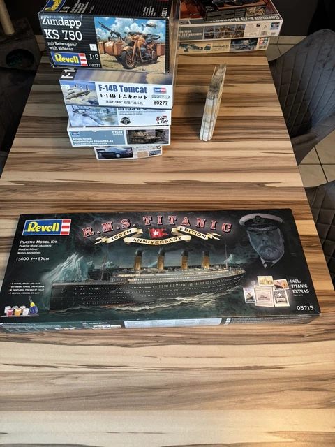 TITANIC REVELL 05715 Geschenkset 100 Jahre R.M.S. Titanic inkl. Farbe ...