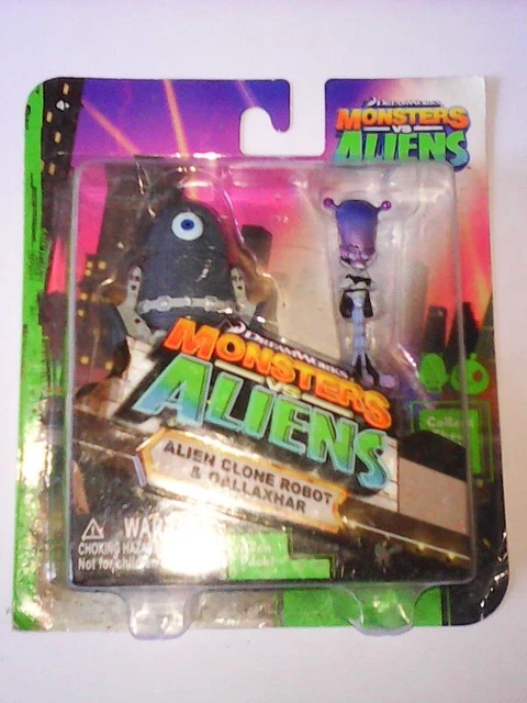 FIGURINE MONSTERS VS aliens alien clone robot et gallaxhar dreamworks ...