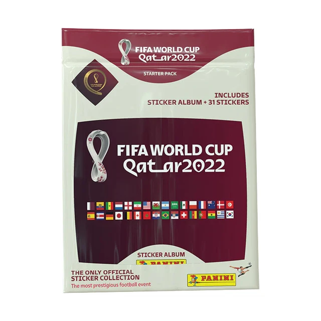 PANINI FIFA WORLD Cup Qatar 2022 Official Stickers - Full Sealed 100 Packet Box £61.99 - PicClick UK