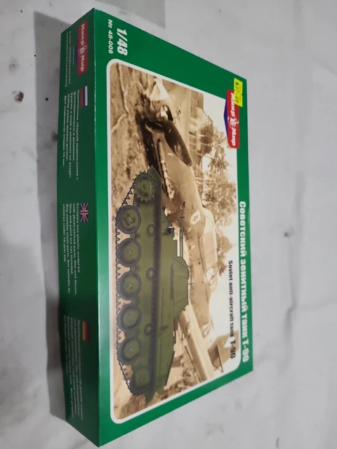 MNKP SOVIET ANTI-AIRCRAFT Tank T-90 1/48 Box11 $30.00 - PicClick AU