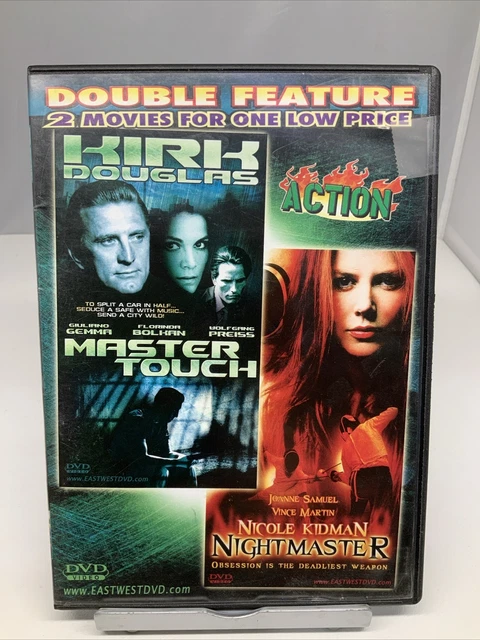DOUBLE FEATURE DVD -Master Touch / Night Master . Nicole Kidman . $3.99 ...