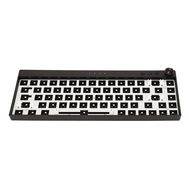 DIY MECHANICAL KEYBOARD Kit 68 Keys RGB Ergonomic Switch Hot Swap ...