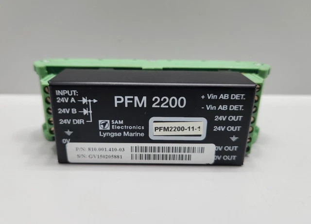 SAM ELECTRONICS PFM 2200 Lyngso Marine 810.001.410-03 Module £248.53 ...
