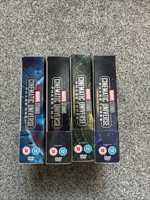 MARVEL STUDIOS CINEMATIC Universe Collection Mcu Phase 1-4 DVD £83.92 ...