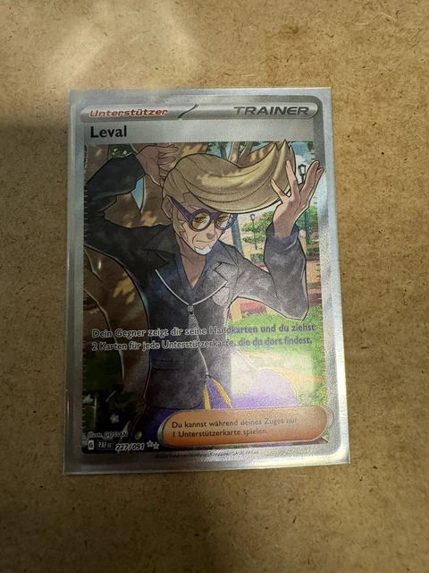 LEVAL 227/091 FULLART Paldeas Schicksale Trainer Pokemon Karte Deutsch ...