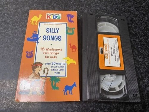 CEDARMONT KIDS SILLY Songs VHS Video - Free Shipping - Live Action - 18 ...