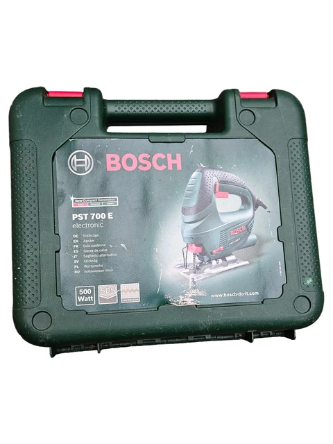 BOSCH PST 700 E Stichsäge 500W elektronisch SDS Low Vibration im Koffer ...