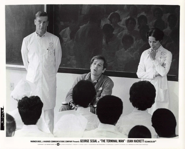 ORIGINAL VINTAGE CINEMA Still Photo Movie The Terminal Man George Segal ...