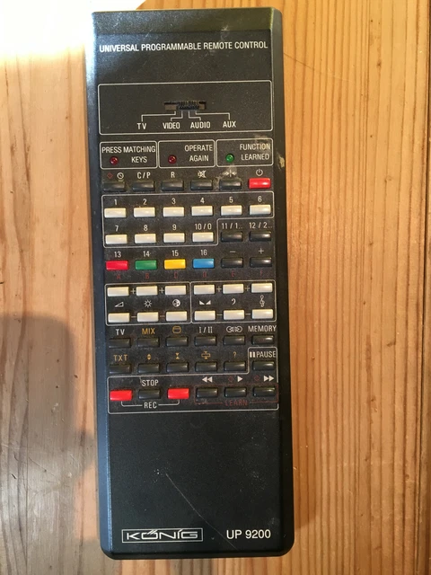 KÖNIG UP 9200 universal programmable unit control EUR 10,00 - PicClick DE