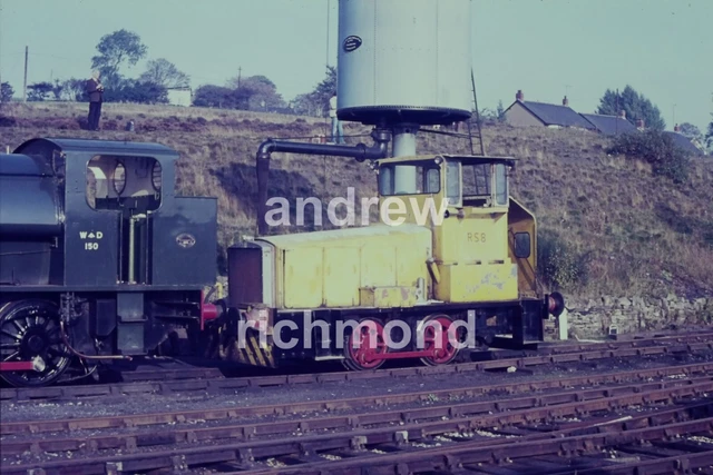 RS8 STEAM/DIESEL CONVERSION Locomotive 1970s Original 35mm Railway ...