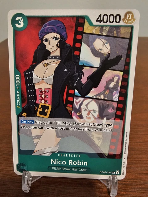 ONE PIECE TCG op02-037 Nico Robin - Paramount War - Eng EUR 0,93 - PicClick FR
