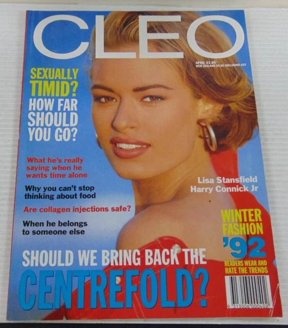 VINTAGE CLEO MAGAZINE April 1992 $18.75 - PicClick AU