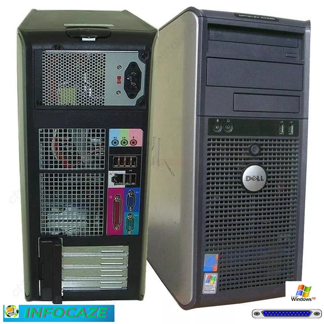 DELL OPTIPLEX GX520 Mt-Pentium 4-2.8Ghz-1.5Gb Ddr Pc3200-250Gb-Windows ...