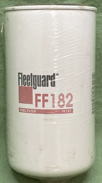 NEW GENUINE FLEETGUARD Ff182 Fuel Filter Spin-On Secondary EUR 15,36 ...