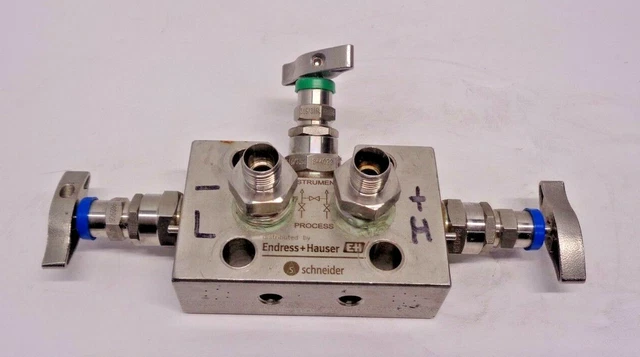 ENDRESS + COUPE Eh Maison Da63M-Ab2Bb 316L Collecteur De Valve ...