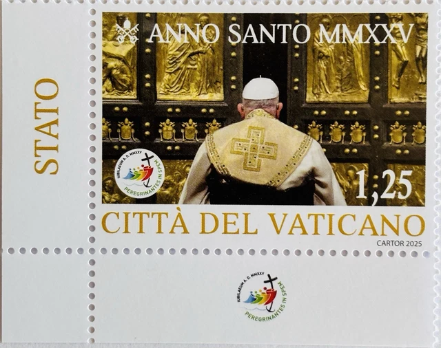 VATICAN 2025 JUBILEE Stamp Holy Year 2025 New Perfect £2.55 - PicClick UK