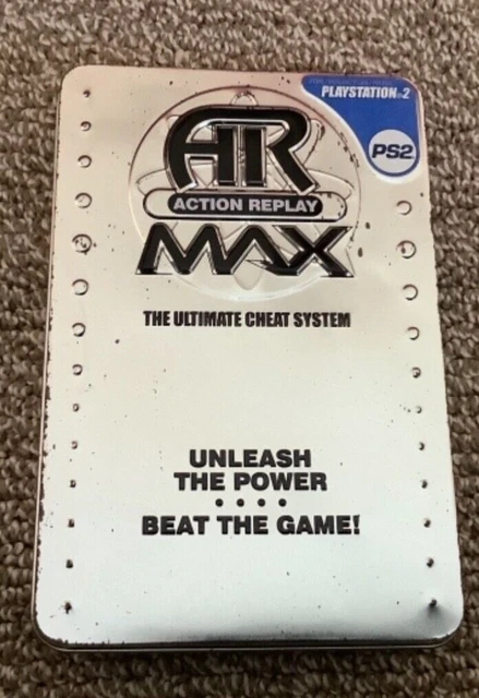 PS2 AR ACTION Replay Max Playstation 2 Disc Only, No MemCard, Untested ...