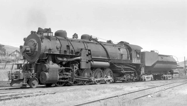 SP SOUTHERN PACIFIC Railroad Locomotive Engine No 3670 Old Train Photo ...