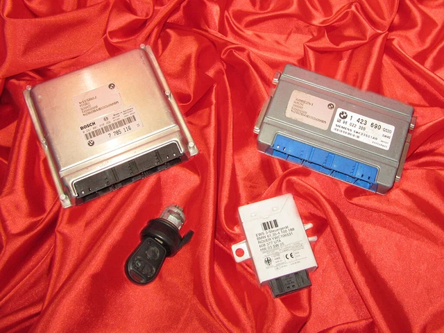 BMW E39 5'S 3.0d M57 DIESEL ENGINE BASIC CONTROL UNIT DDE EGS EWS KEY ...