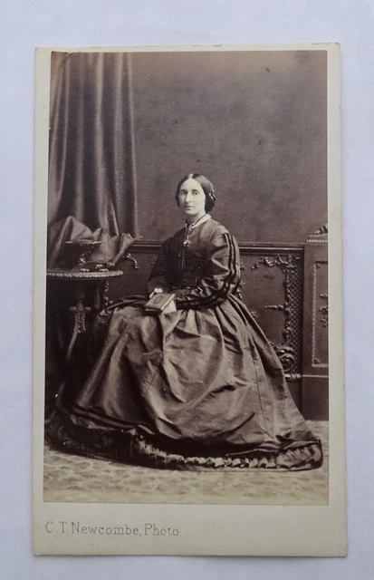 CDV OF LADY Named As Mrs Jolliffe Tufnell, By Newcombe Of Hastings £6. ...
