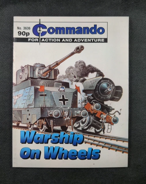 COMMANDO COMIC ISSUE Number 3636 Warship On Wheels EUR 5,30 - PicClick IT