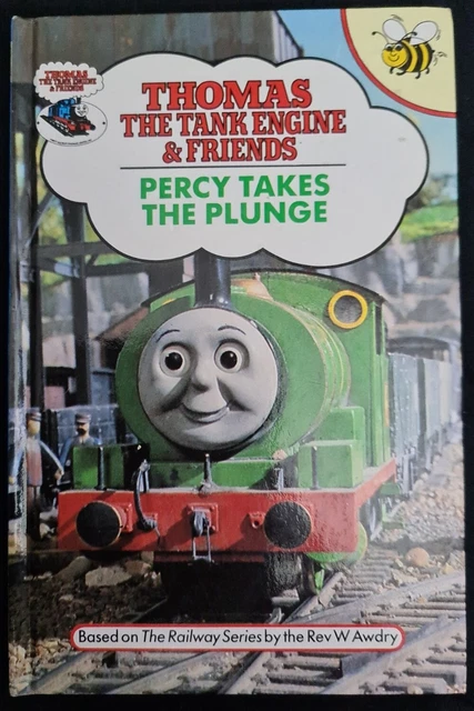 THOMAS THE TANK Engine & Friends Percy Takes the Plunge Buzz book #25 ...
