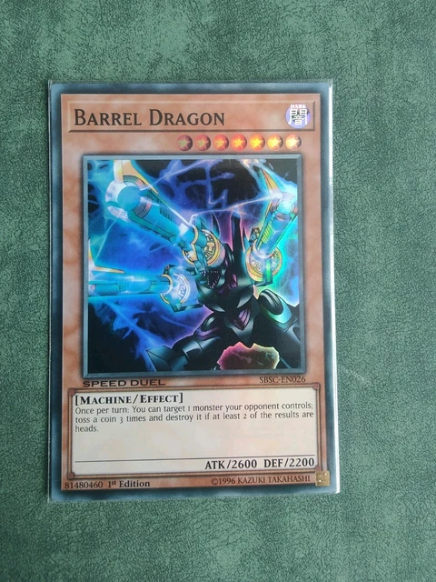BARREL DRAGON SBSC-EN026 Super Rare 1st Edition Near Mint Yugioh £4.67 ...