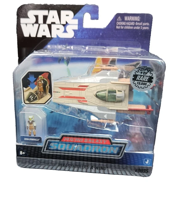 Star Wars Micro Galaxy Squadron Hera Syndullas A Wing 0035 Rare 1 Sur 15000 Neuf Eur 9710
