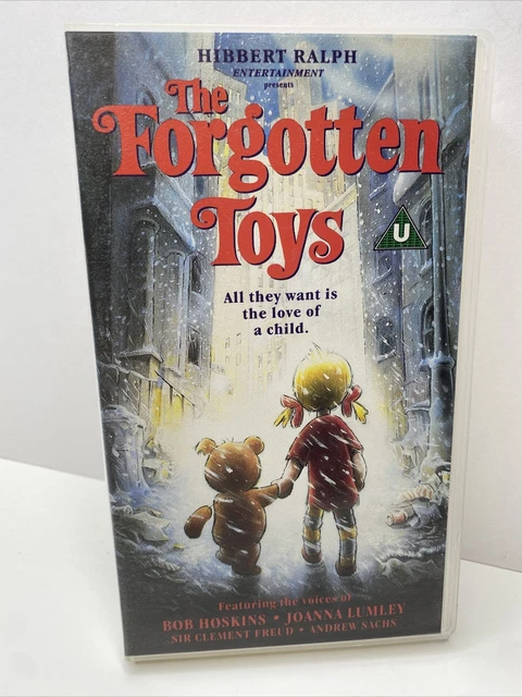 THE FORGOTTEN TOYS - original 1995 VHS Joanna Lumley / Bob Hoskins ...