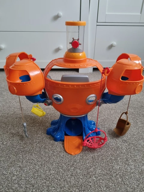 THE OCTONAUTS OCTOPOD Playset CBeebies Fisher-Price Toys Netflix Orange ...