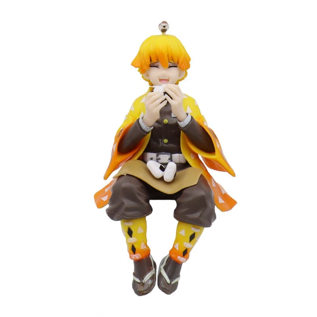 DEMON SLAYER: KIMETSU no Yaiba Agatsuma Zenitsu Eat Rice Balls PVC ...