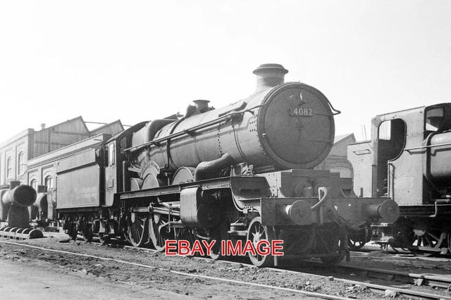 PHOTO GWR Loco No 4082 Swindon 1960S £2.20 - PicClick UK