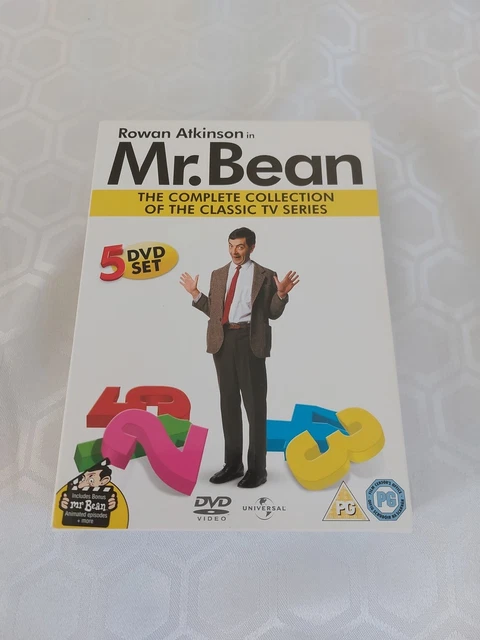 MR BEAN THE Complete Collection Of The Classic Tv Series Dvd Box Set £ ...