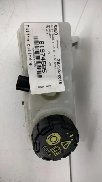 MAITRE CYLINDRE (FREINAGE) RENAULT CLIO 4 460111938R EUR 40,00 ...