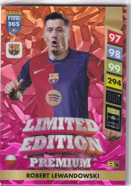 PANINI ADRENALYN XL FIFA 365 2025 No. Robert Lewandowski Premium Limited Edition EUR 3,99 ...