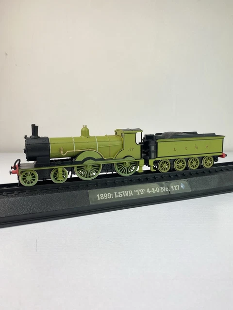 BRITISH RAILWAYS TRAIN Model 1899: LSWR ‘T9’ 4-4-0 No. 117 £11.11 ...