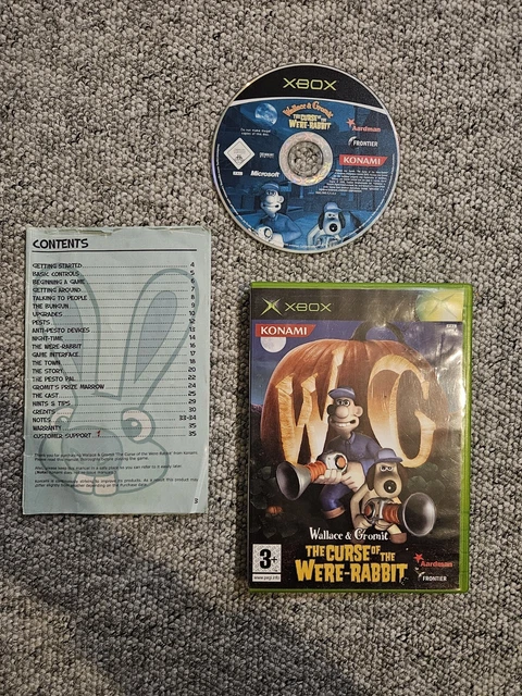 WALLACE & GROMIT The Curse Of The Were-Rabbit - XBOX - PAL - COMPLETE £ ...