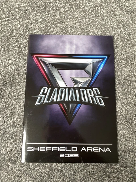 NEW BBC GLADIATORS 2023/2024 - Sheffield Arena Filming Souvenir ...