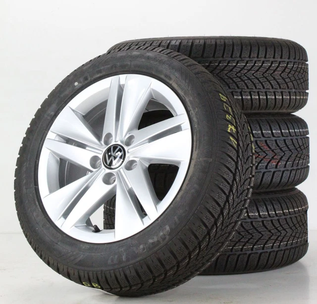 VW GOLF 8 & R-Line Winter Wheels Dunlop 16 Inch Alloy Rims Norfolk Rim ...