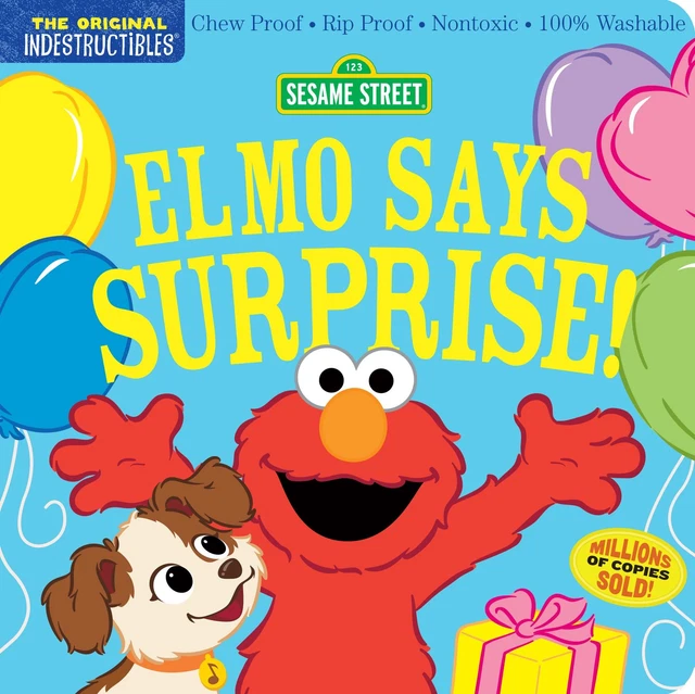 INDESTRUCTIBLES SESAME STREET Elmo Says by Sesame Street Amy Pixton ...